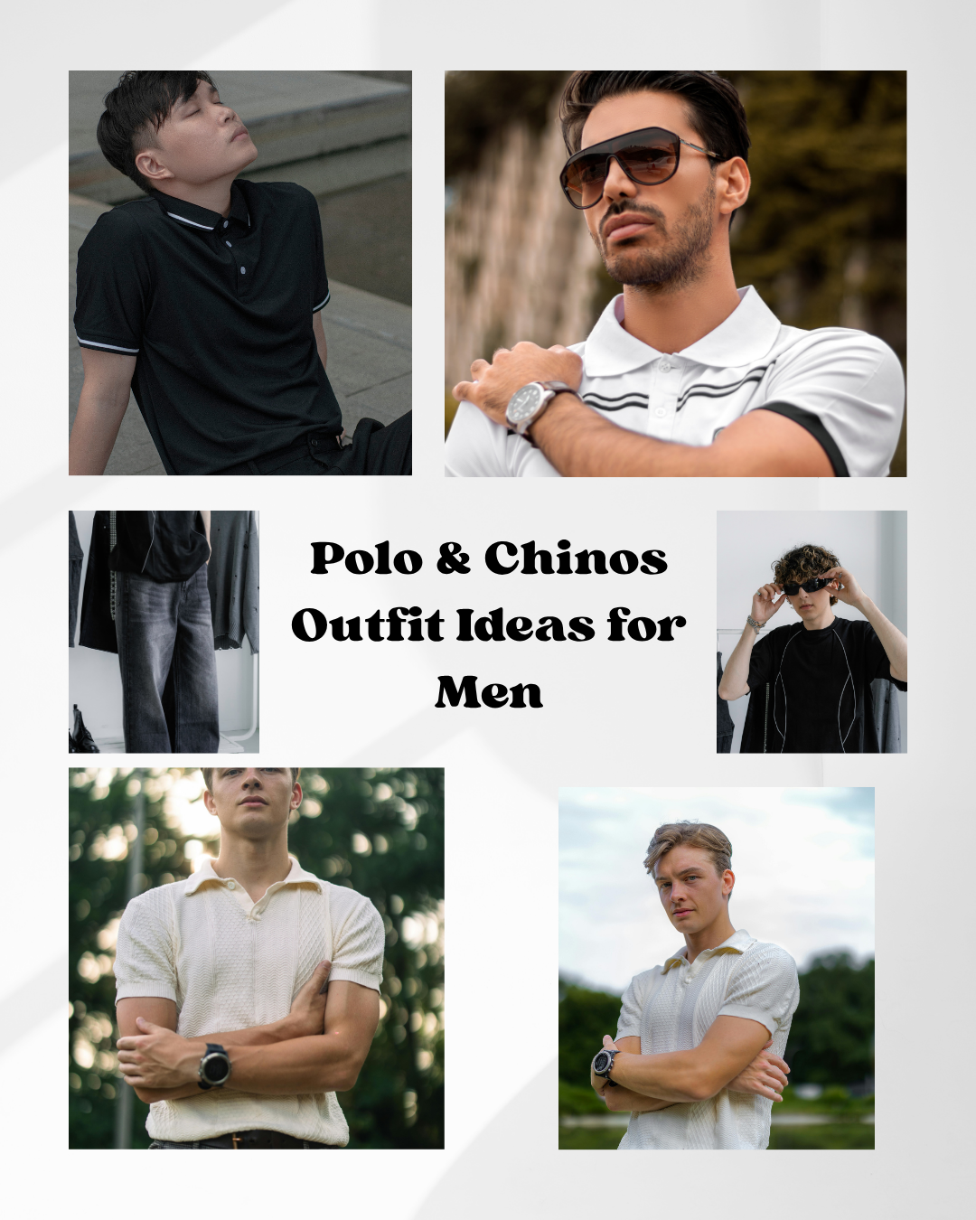 10+ Polo & Chinos Outfit Ideas For Men 🍂 | Smart Casual Fall Style ...