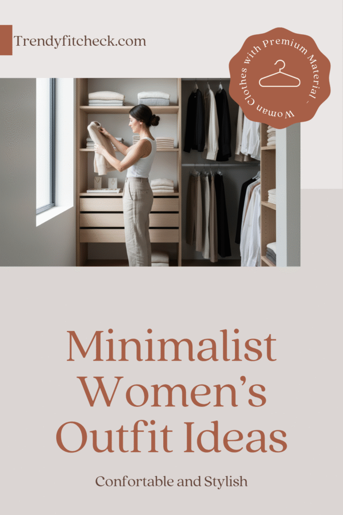 Minimalist Women's Outfit Ideas For 2025 – Chic With Less | TrendyFitCheck