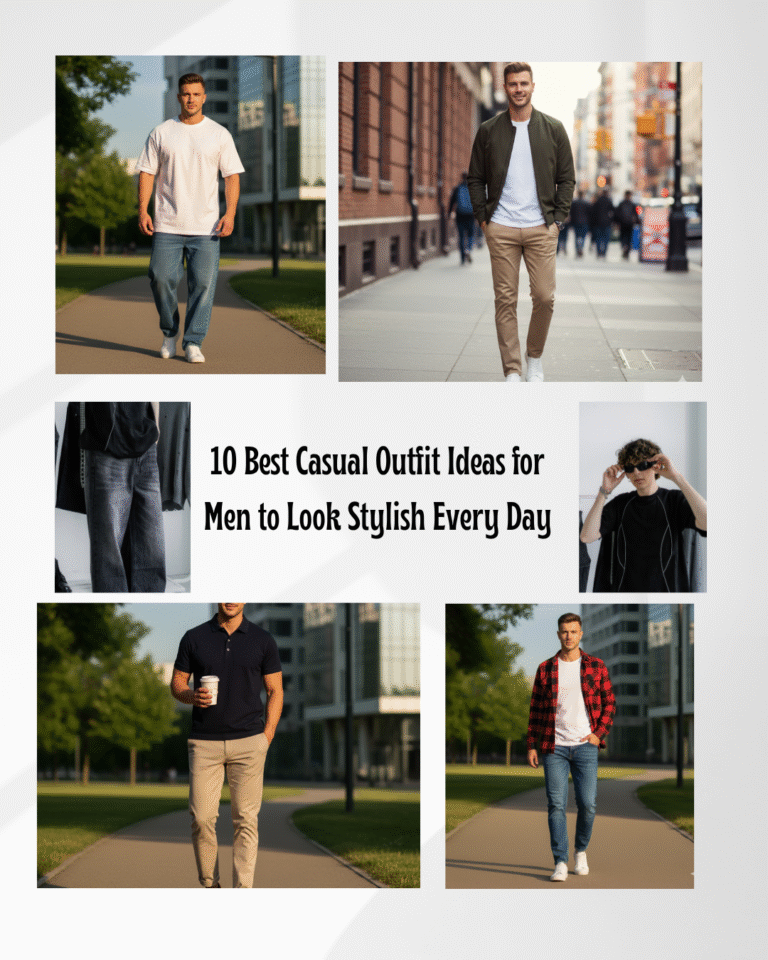 10 Best Casual Outfit Ideas For Men To Look Stylish Every Day ...